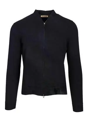 AL DUCA D’AOSTA 1902 Cotton Zip Cardigan - Blue