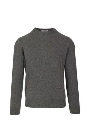 AL DUCA D’AOSTA 1902 Cashmere Crew-neck Sweatshirt - Grey