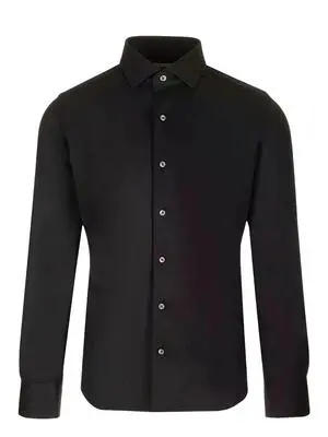 AL DUCA D’AOSTA 1902 Slim-fit Jersey Shirt - Black