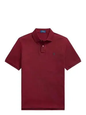 Polo Ralph Lauren Logo-embroidered Polo Shirt Red
