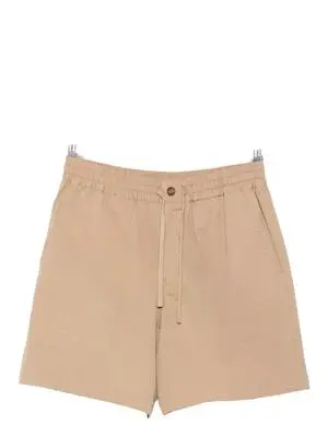 Maison Kitsuné Pocket Drawstring Shorts - Neutrals