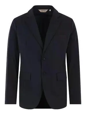 Aspesi Single-breasted Blazer - Blue