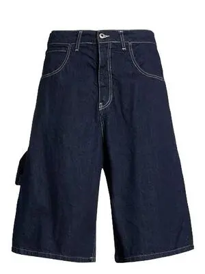 BERNA Denim Bermuda Shorts - Blue
