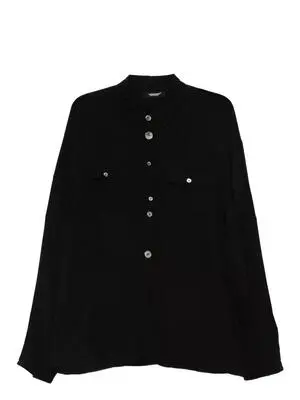 Undercover Logo-patch Shirt - Black