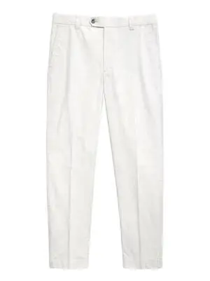 LES HÉRITIERS Pressed Crease Tailored Trousers - Neutrals