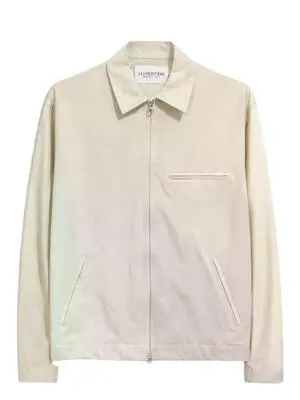 LES HÉRITIERS Work Tech Zip-up Jacket - White