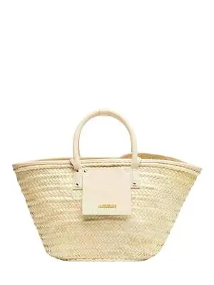 Jacquemus Le Panier Soli Tote Bag - Neutrals