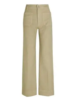 Victoria Beckham Alina Wide-leg Jeans - Grey