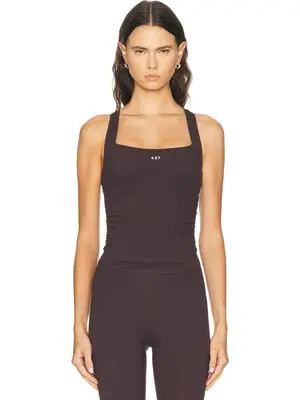437 Sculpt Tank Top - Espresso