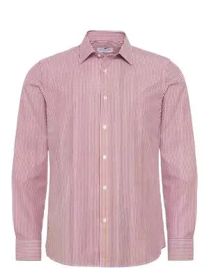 LOJA DAS MEIAS Italiano Striped Shirt - Red