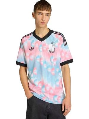 Adidas Belgium National Team Fifa X World Cup 2026 Replica Jersey - Light Blue