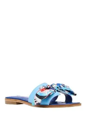 Steve Madden Hadyn Slide Sandal - Blue Multi