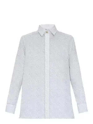 MY PAIR OF JEANS Gilda Printed Shirt - White/grey