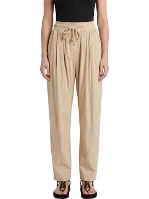 Isabel Marant Étoile Straight Leg Trousers - Brown