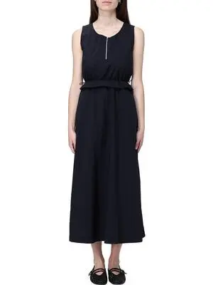 COLMAR Sleeveless Zip-up Midi Dress - Black