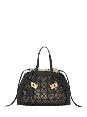 FERRAGAMO Hug Handbag - Black
