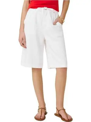 Splendid Lounge Denim Jorts - White