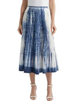KOBI HALPERIN Kobi Halperin Andie Print Silk Maxi Skirt