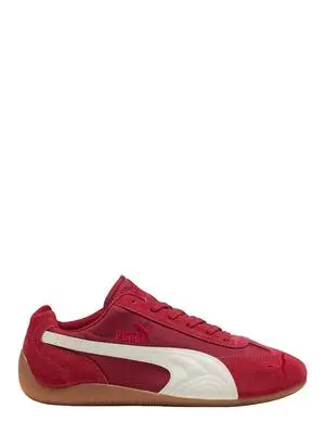PUMA Speedcat Nylon Athletic Sneakers - Dark Crimson/puma White
