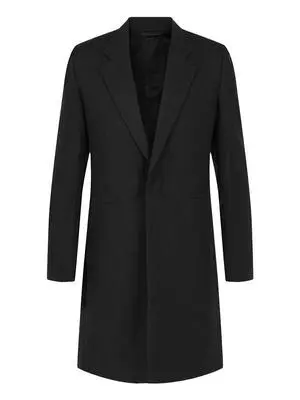 Givenchy Slim Fit Single-breasted Coat - Grey