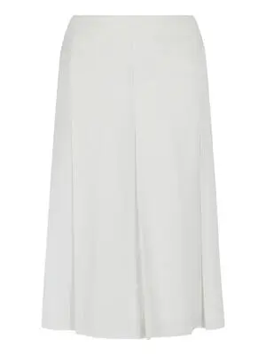 Givenchy 4g Monogram Pleated Skirt - White