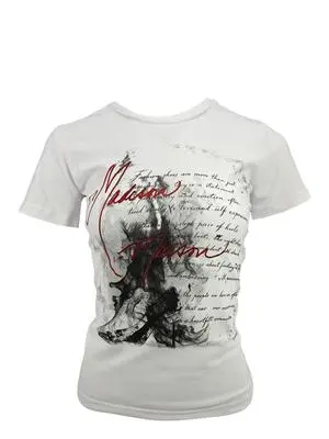 MADISON MAISON Graphic Print T-shirt - White