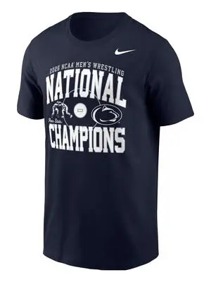 Nike Penn State Nittany Lions Wrestling T-shirt - Blue
