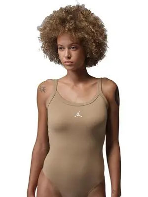 JORDAN Brooklyn Essentials Tank Bodysuit - Brown
