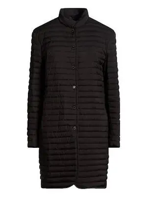 MOORER Quilted Down Coat - Black