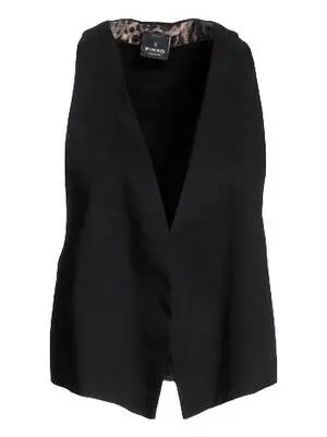 Pinko Sleeveless Deep Neckline Top - Black