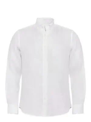LOJA DAS MEIAS Button-down Collar Shirt - White