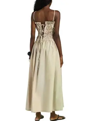 Liviana Conti Shannon Midi Dress - Neutrals