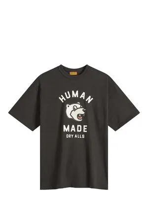 HUMAN MADE Polar Bear Head T-shirt - Black