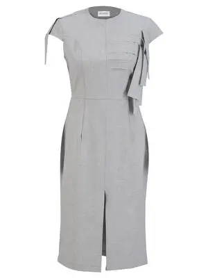 MA MULIER Camelie Midi Dress - Grey