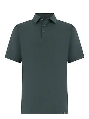 Boggi Milano Regular-fit Stretch Pima Cotton Polo Shirt - Green