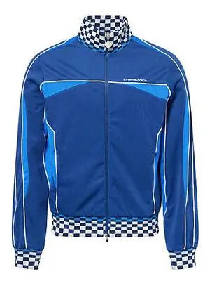 Casablanca Tricot Track Woven Jacket - Blue
