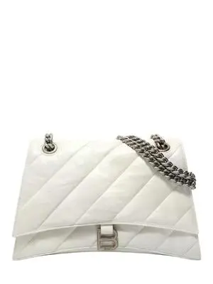 BALENCIAGA Balenciaga Crush Quilted Shoulder Bag