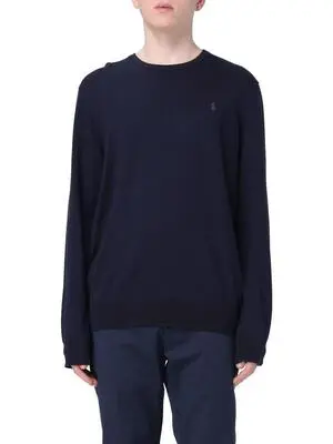 Polo Ralph Lauren Embroidered Logo Crewneck Sweater - Blue