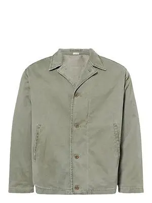 A.PRESSE Cotton Deck Jacket - Sage