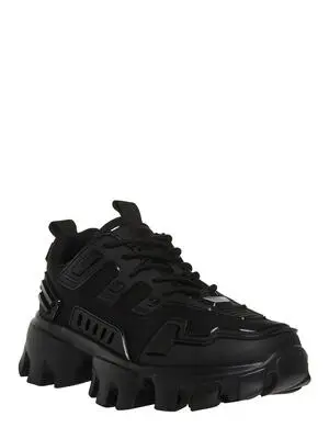 Steve Madden Ponce Lace-up Chunky Sneakers - Black