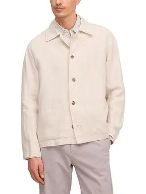 Nn07 Nn 07 Linen Hybrid Blazer - Oat