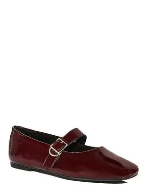 VAGABOND SHOEMAKERS Jolin Patent Leather Mary Jane Flats - Cherry