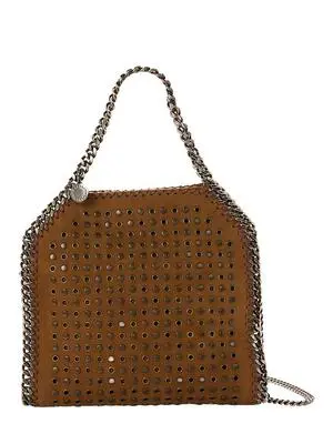 Stella McCartney Falabella Chain Trim Mini Bag - Brandy