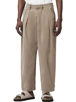 ALLSAINTS Becco Trousers - Stone Brown