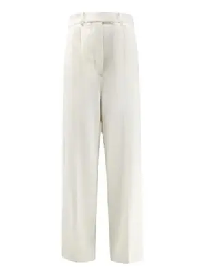 Givenchy Double Pleat Trousers - White