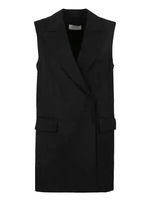 Sportmax Albero Sleeveless Blazer - Black
