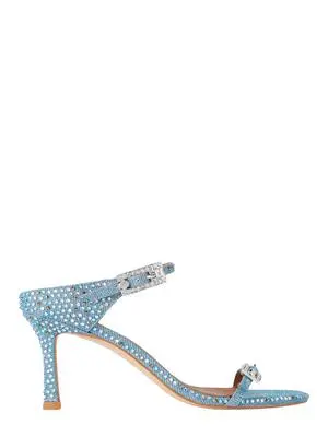 Kurt Geiger Embellished Heeled Sandals - Blue