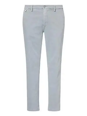 REPLAY Benning Stretch Cotton Chinos - Pewter Blue