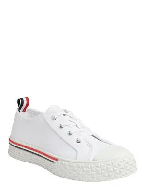 Thom Browne Collegiate Low Top Sneakers - White