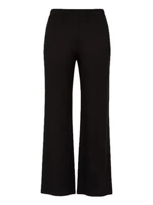 CONQUISTA Fitted Trousers - Black